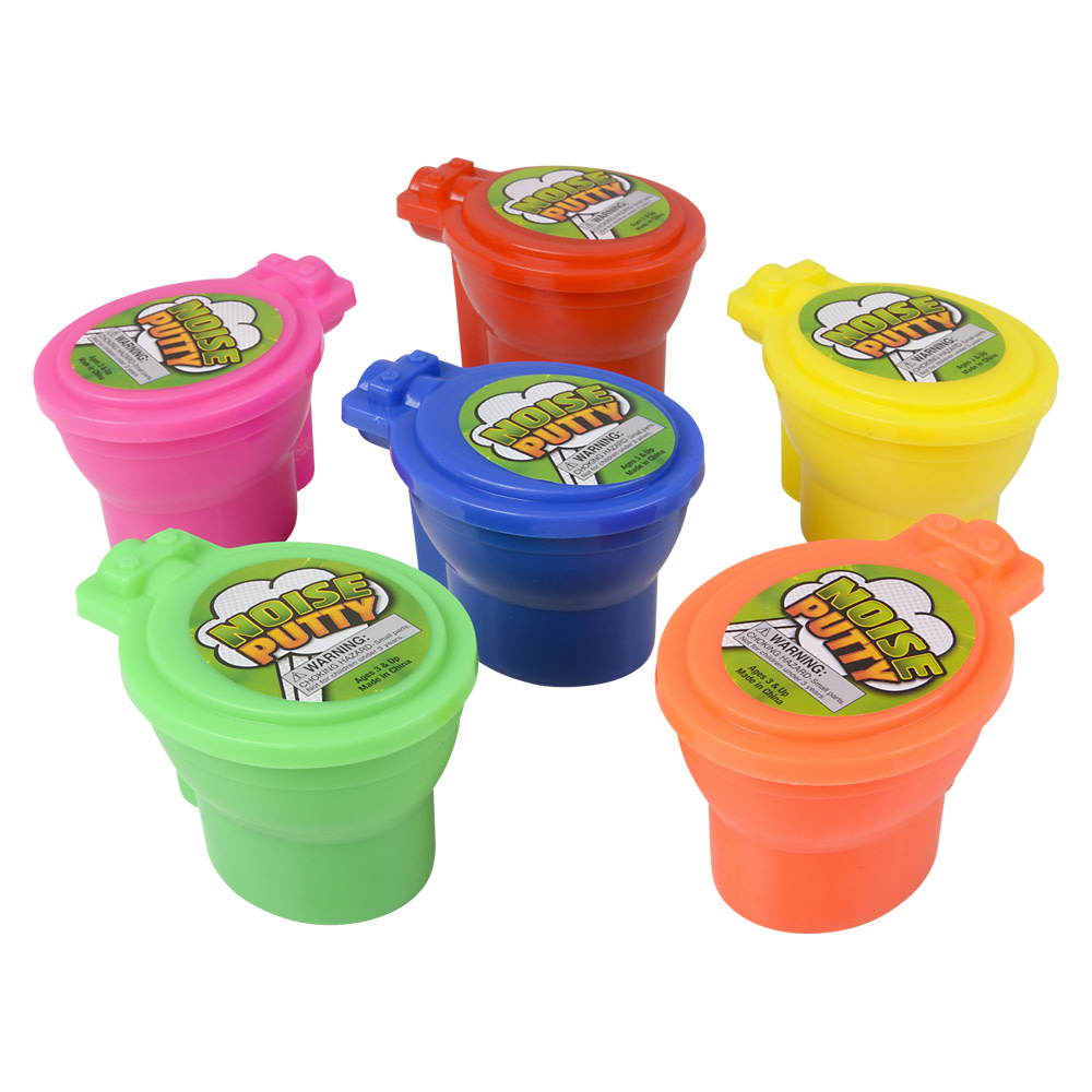 Toilet Shape Noise Putty Green - The Toy Quest