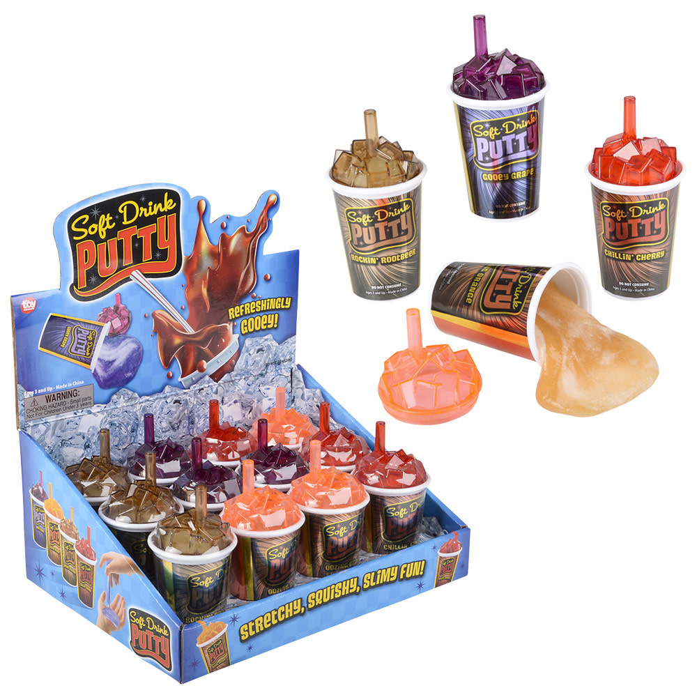 Soft Drink Putty Rockin Root beer - The Toy Quest