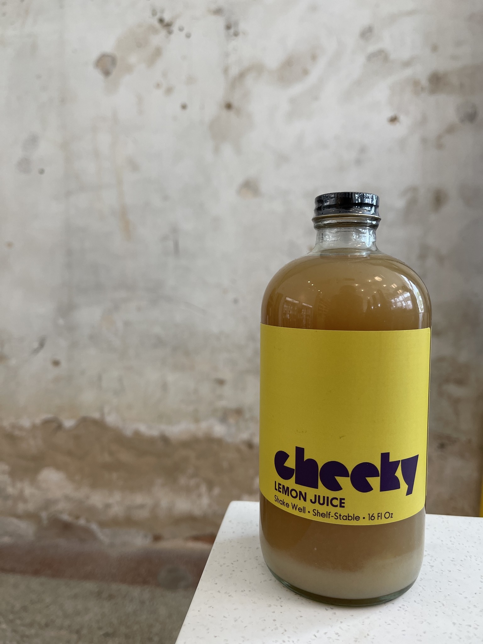Cheeky Cocktails Lemon Juice 16oz