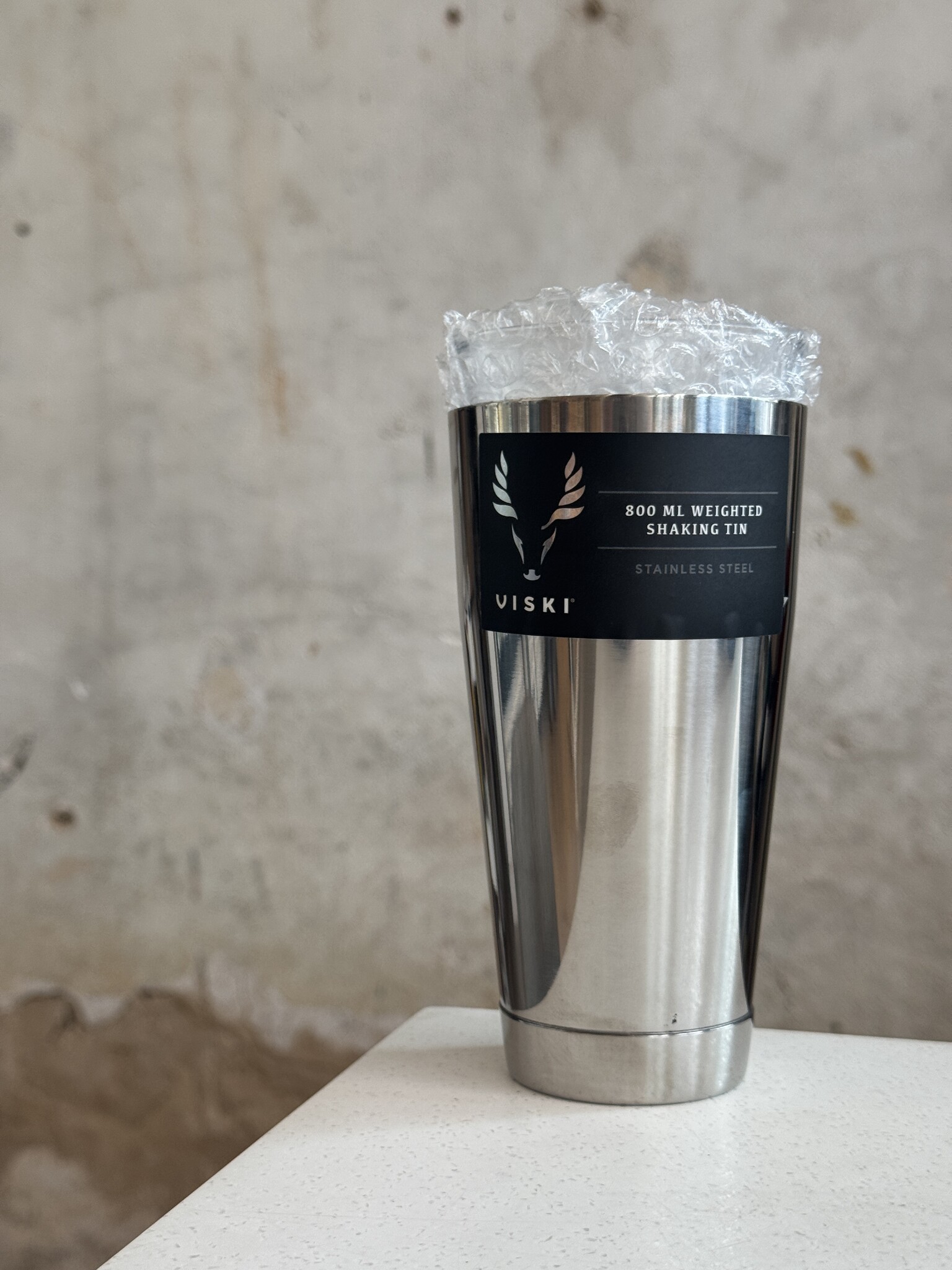 Large Stainless Boston Shaker and Glass - Elemental Spirits Co.