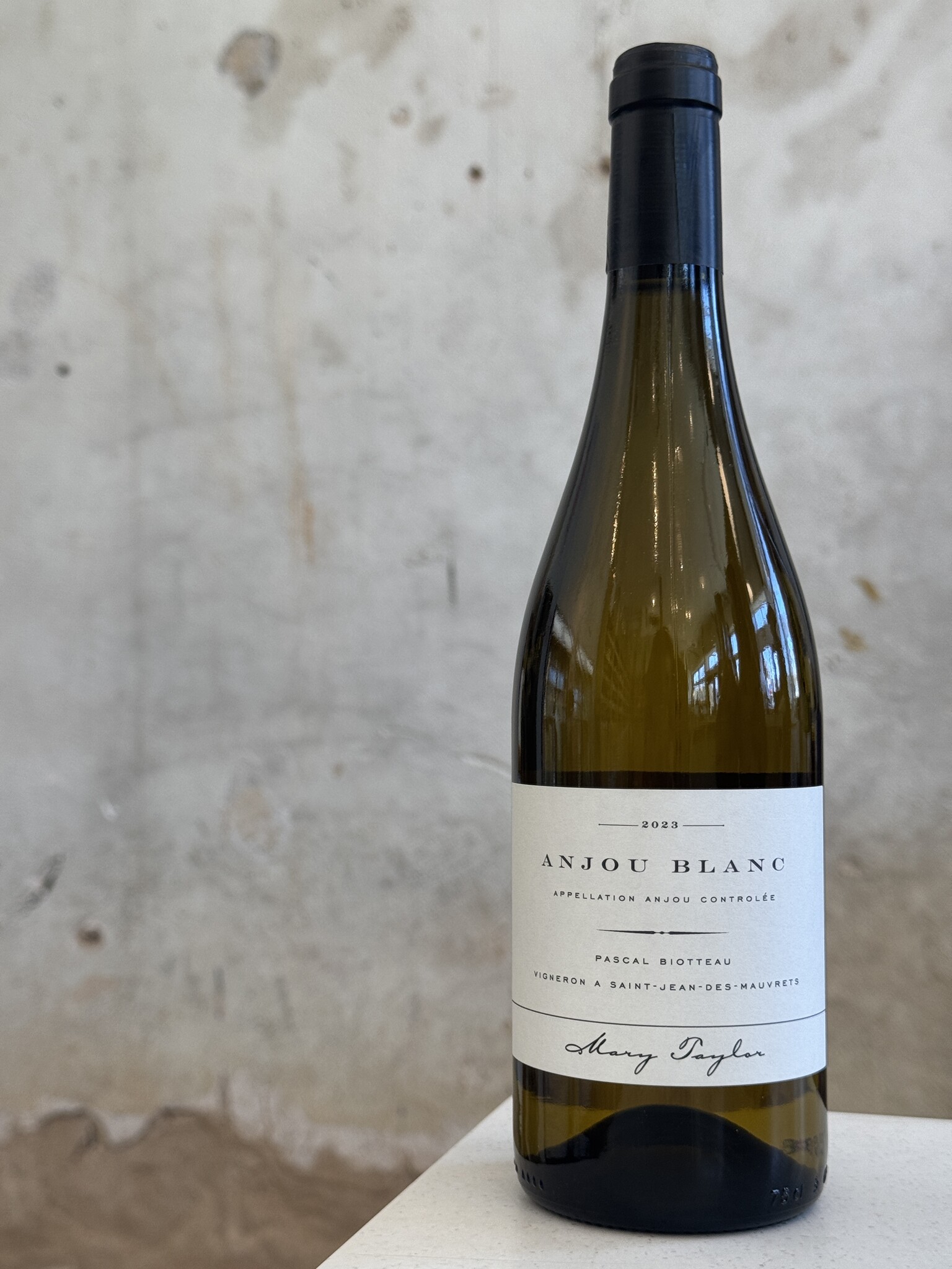 Mary Taylor 'Pascal Biotteau' Anjou Blanc - Elemental Spirits Co.