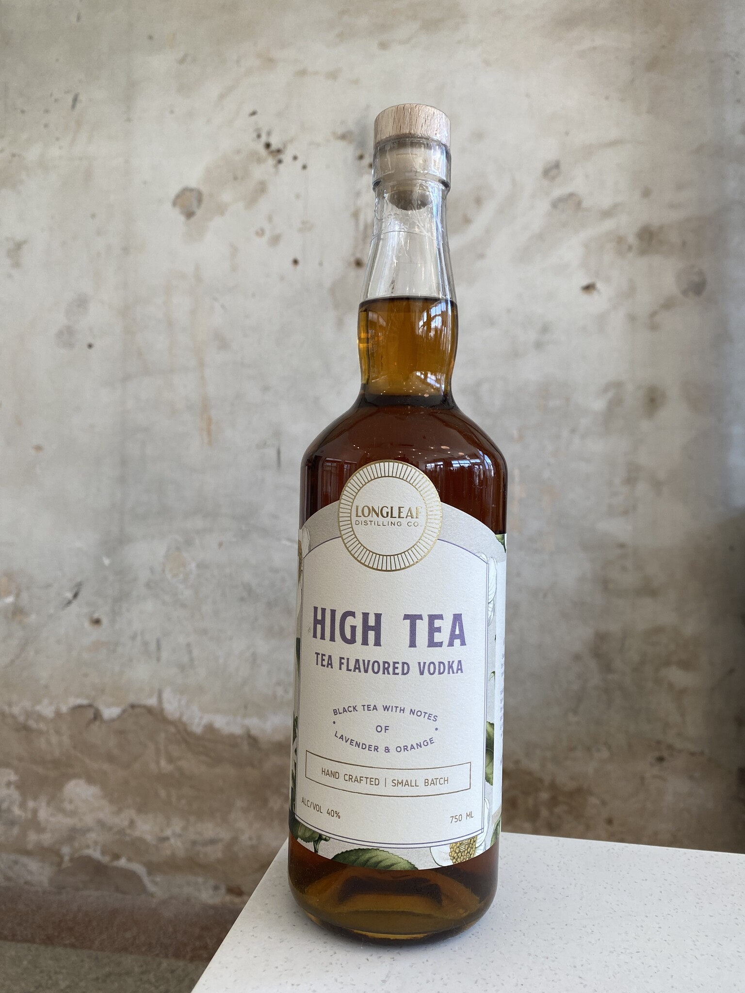 Longleaf High Tea Vodka - Elemental Spirits Co.