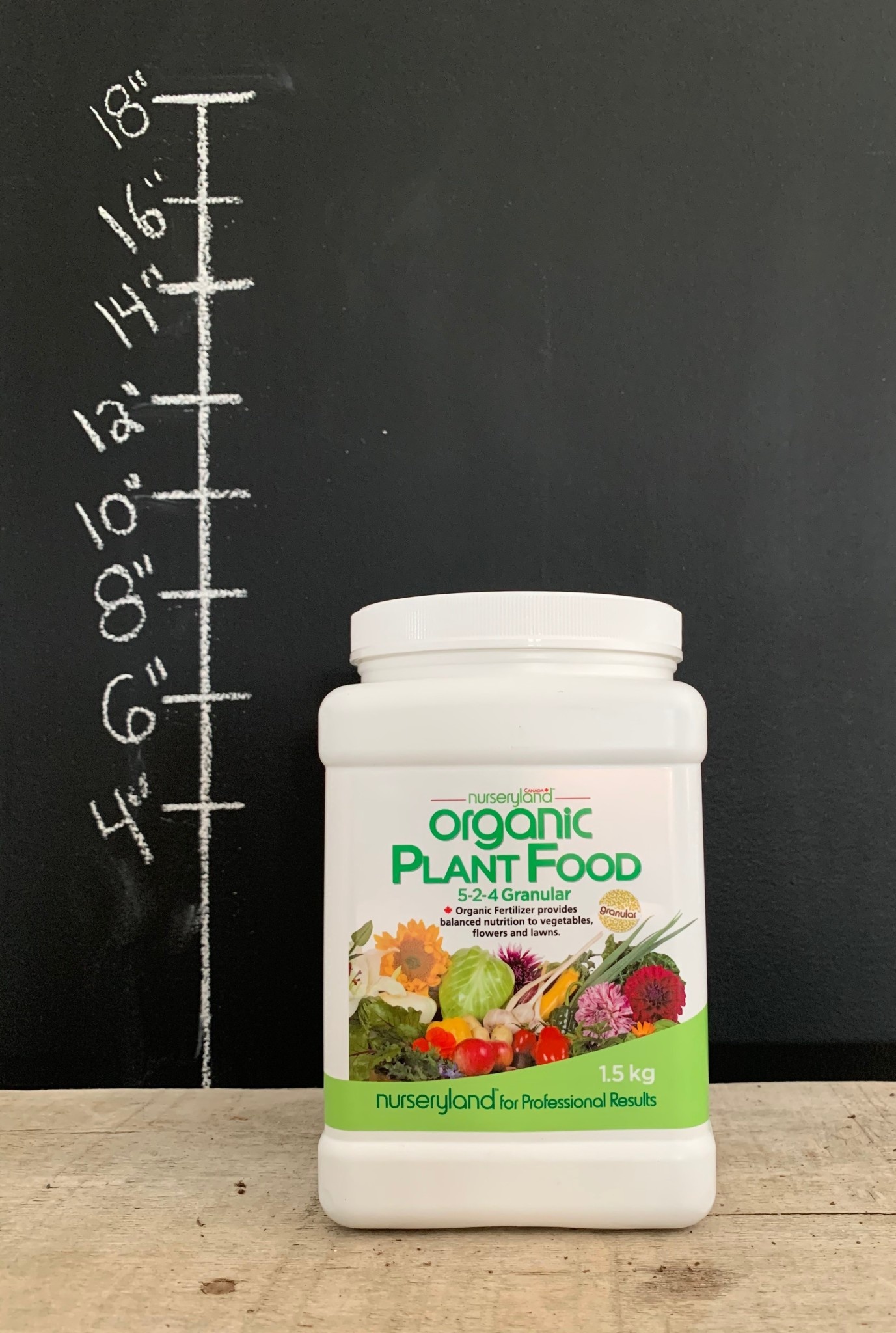 Nurseryland Organic Plant Food 5-2-4 1.5kg Granular - Yukon Gardens