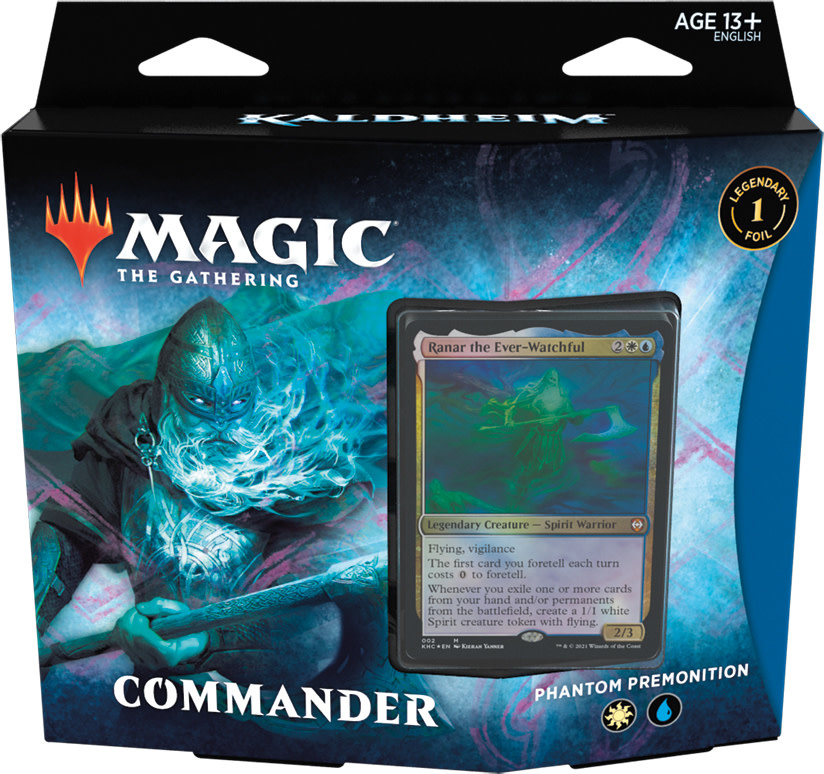 MTG: Kaldheim - Phantom Premonition Commander Deck - The Wandering ...