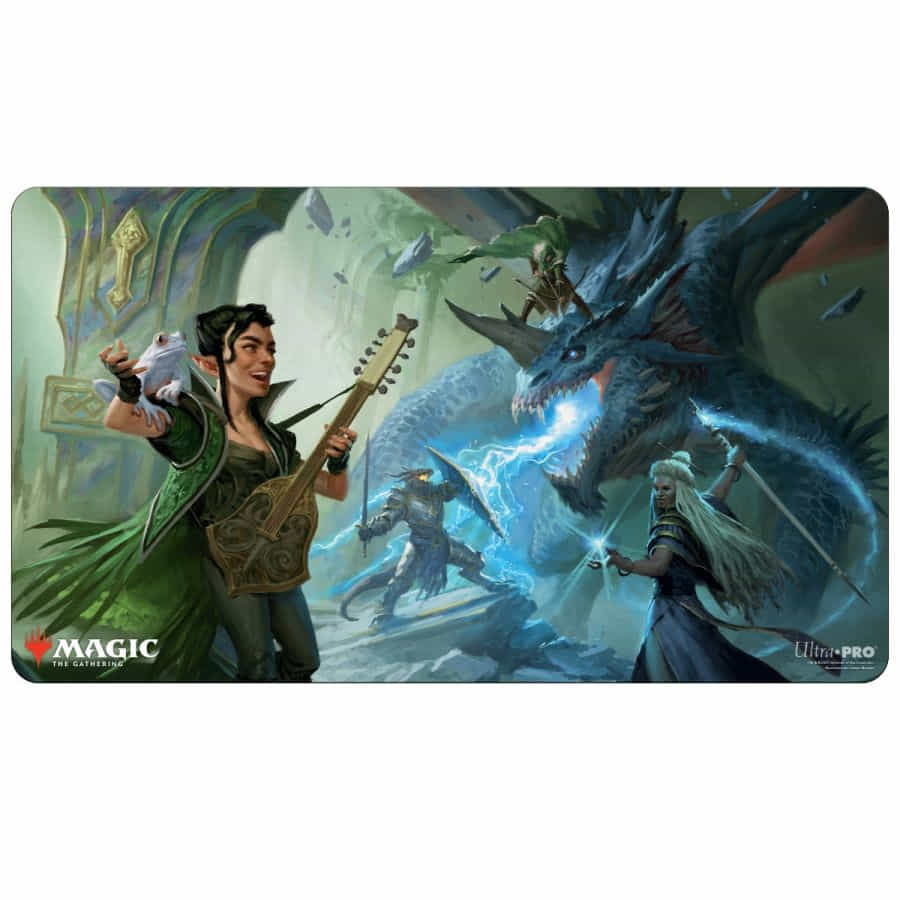 MTG: D&D Blue Dragon Playmat V1 - The Wandering Dragon Game Shoppe ...