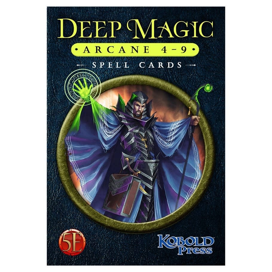 D&D 5E: Deep Magic Spell Cards:Arcane4-9 - The Wandering Dragon Game ...