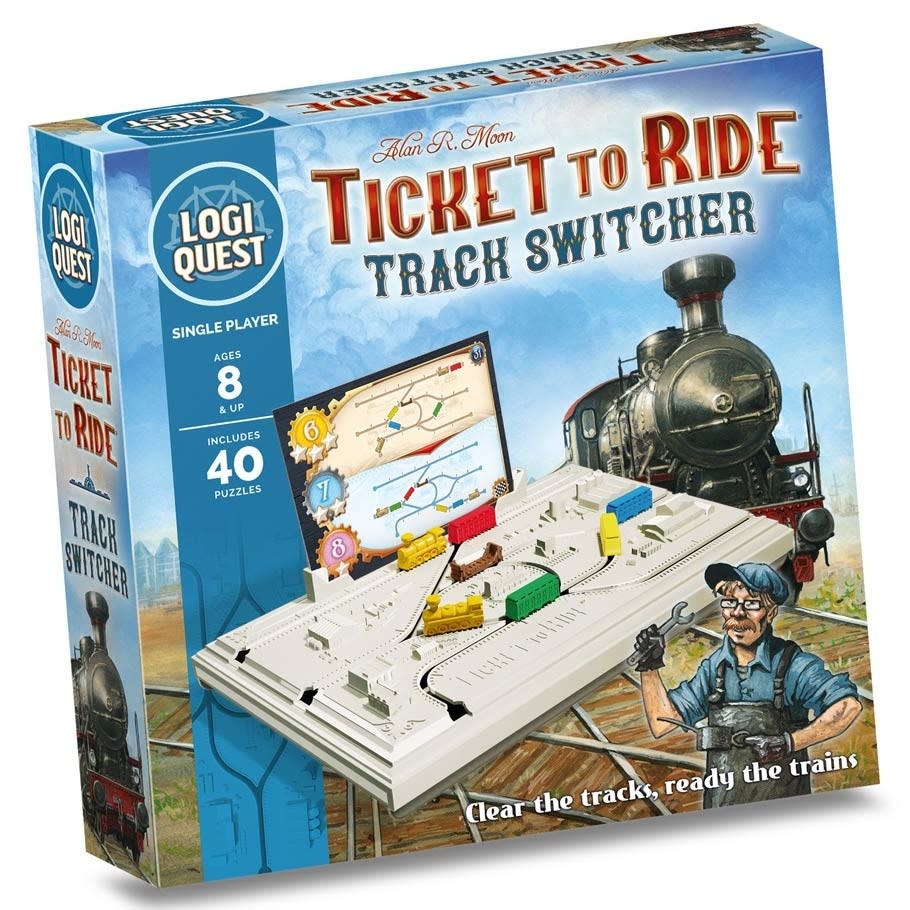 LogiQuest Ticket to Ride Logic Puzzle - The Wandering Dragon Game ...