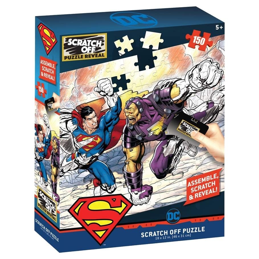 Scratch Off: Superman 500 Piece Puzzle - The Wandering Dragon Game ...