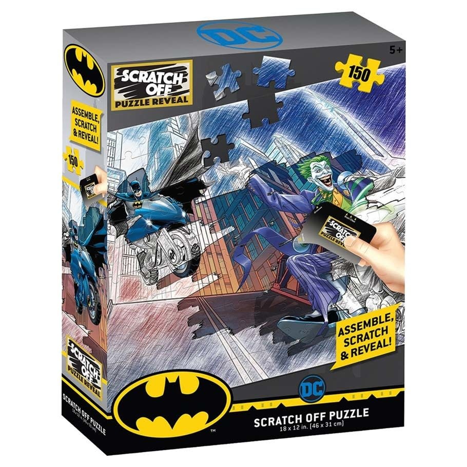 Scratch Off: Batman 500 Piece Puzzle - The Wandering Dragon Game Shoppe | Thistle & Twig Wild ...