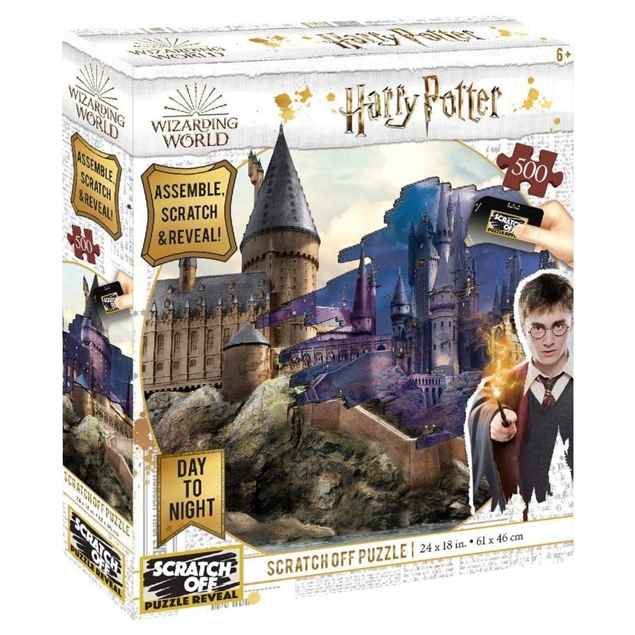 Scratch Off: Harry Potter Hogwarts 500 Piece Puzzle - The Wandering ...