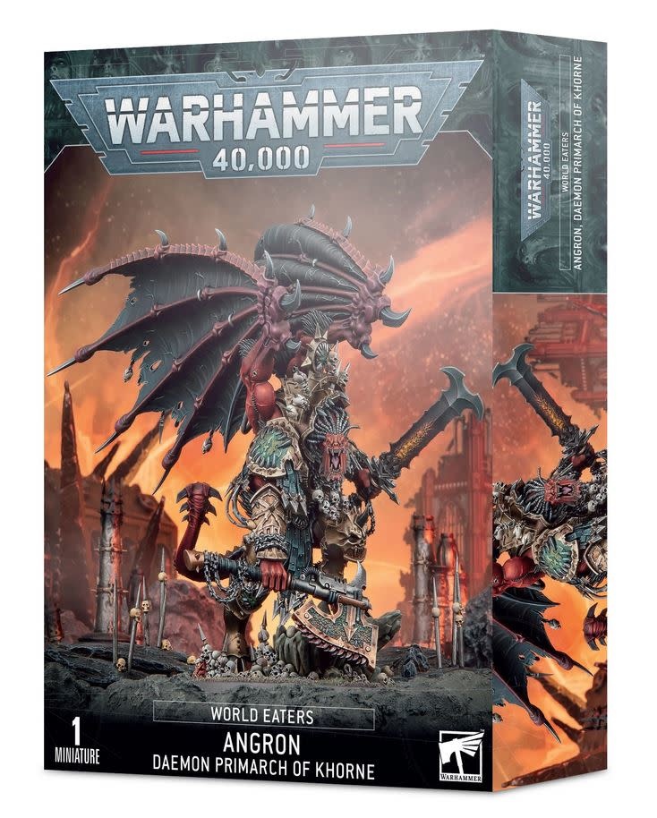 40k: World Eaters - Angron, Daemon Primarch of Khorne - The Wandering ...