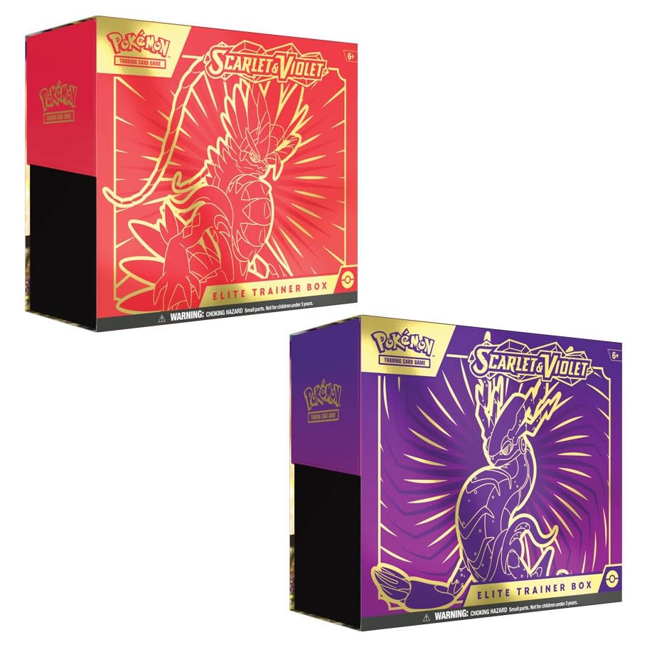 Pokemon: Scarlet & Violet Elite Trainer Box - The Wandering Dragon Game ...