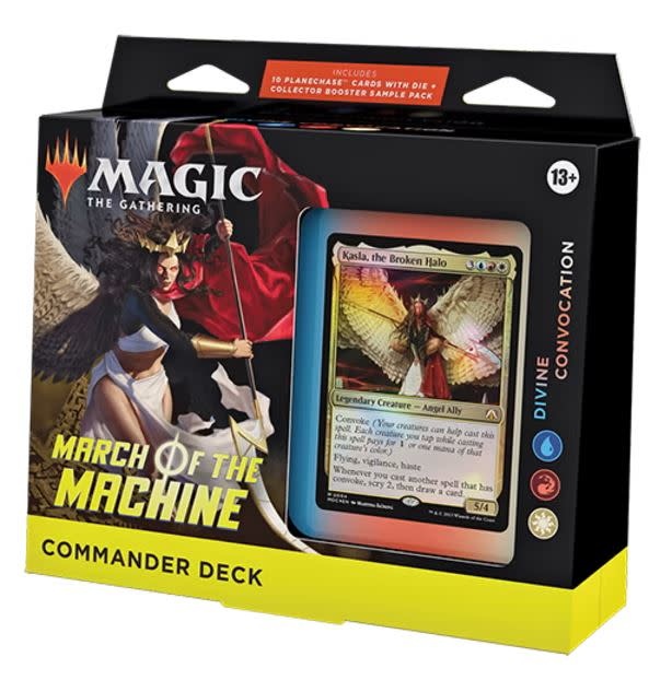 MTG: March of the Machines - Divine Convocation Commander Deck - The ...