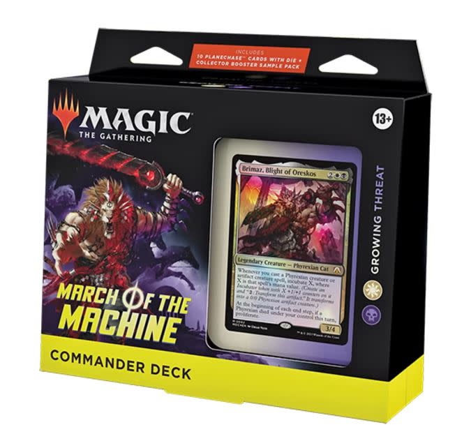 MTG: March of the Machine - Growing Threat Commander Deck - The ...