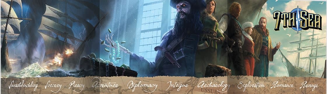 7th Sea RPG: GM Screen - The Wandering Dragon Game Shoppe | Thistle ...