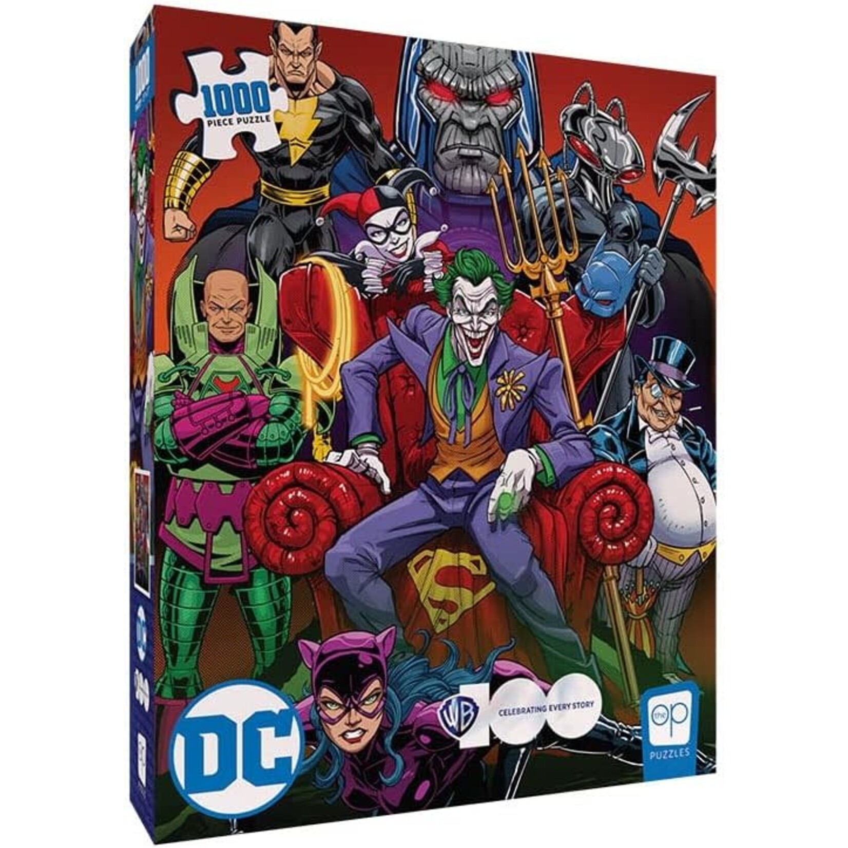 Puzzle: DC Villains 1000 Piece Puzzle - The Wandering Dragon Game ...