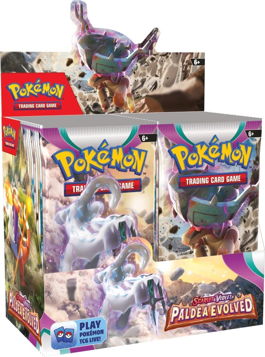 Pokemon: Scarlet & Violet Paldea Evolved- Booster Box - The Wandering ...