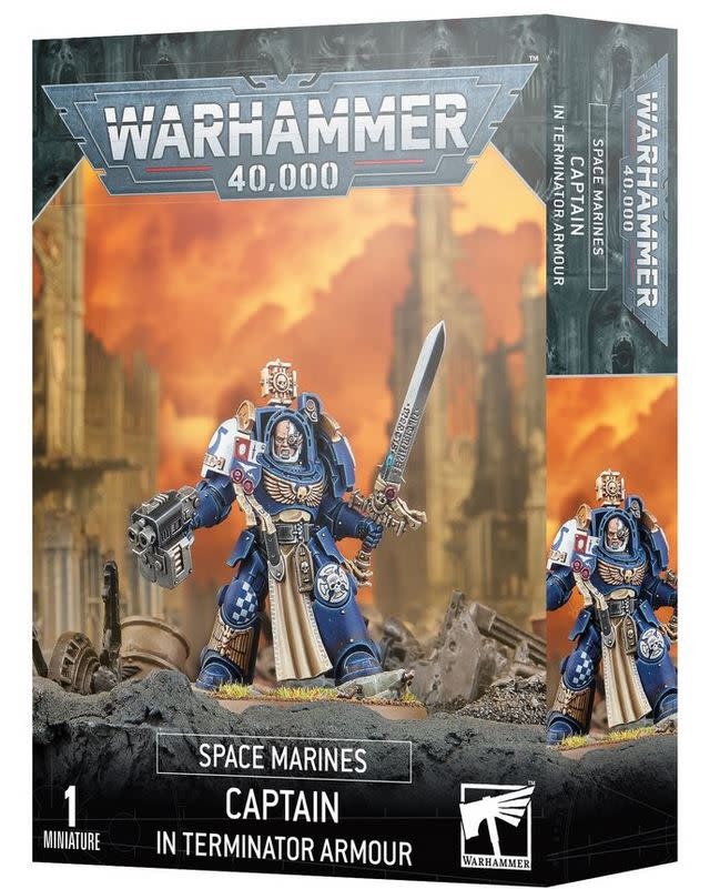 40K: Space Marines - Captain in Terminator Armour - The Wandering ...