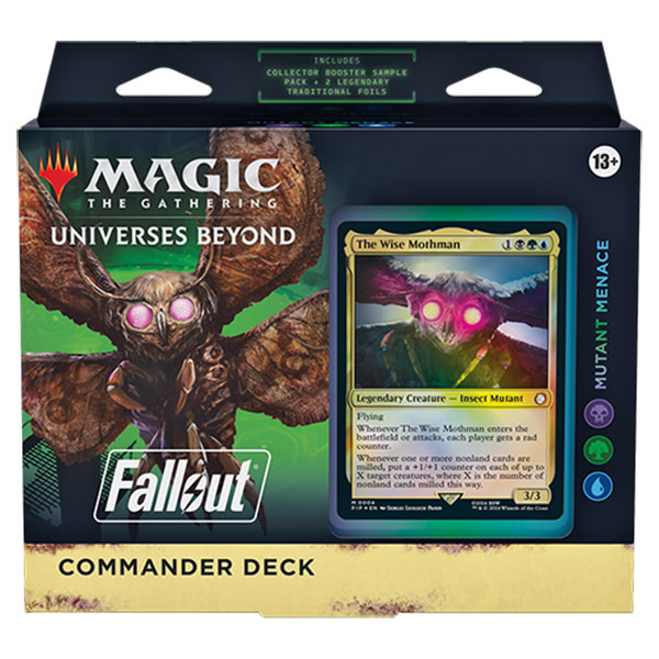 MTG: Fallout - Mutant Menace Commander Deck - Universes Beyond: Fallout ...