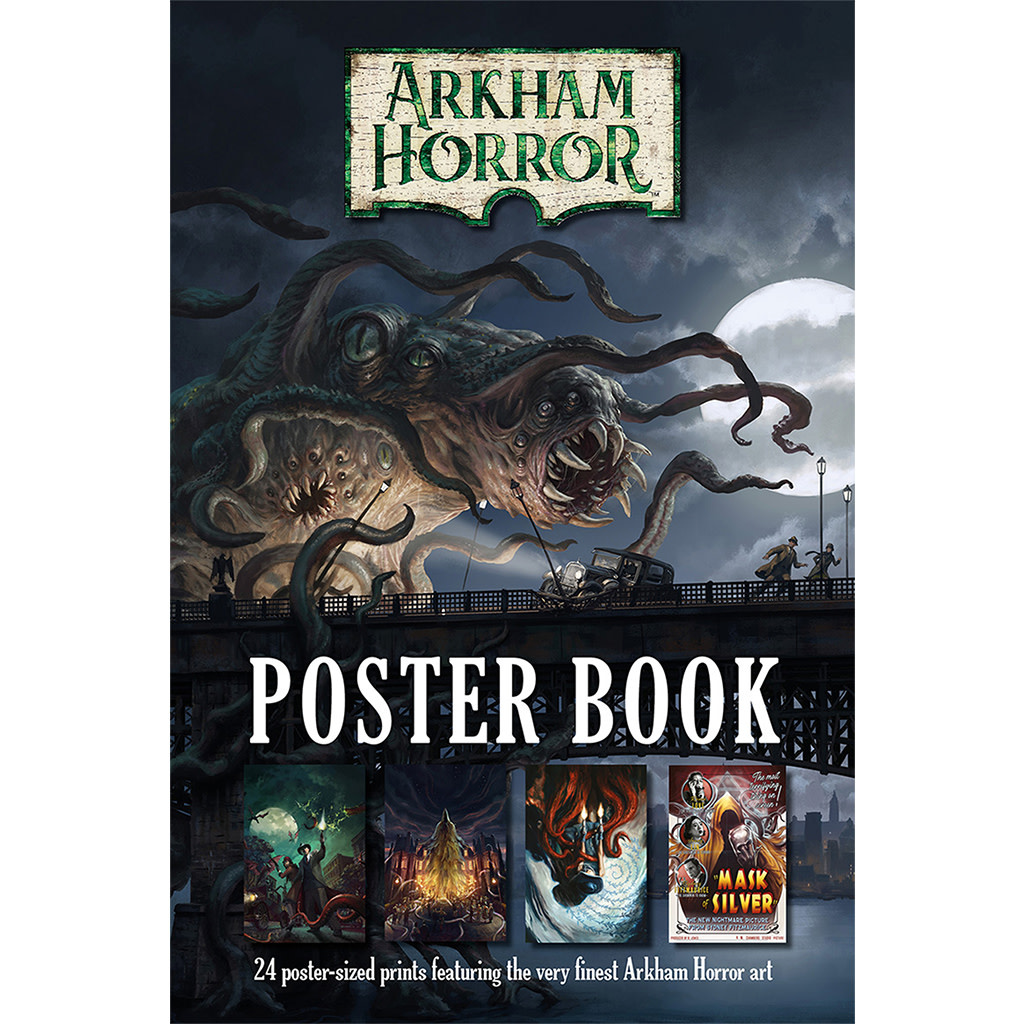 Arkham Horror Poster Book - The Wandering Dragon Game Shoppe | Thistle ...