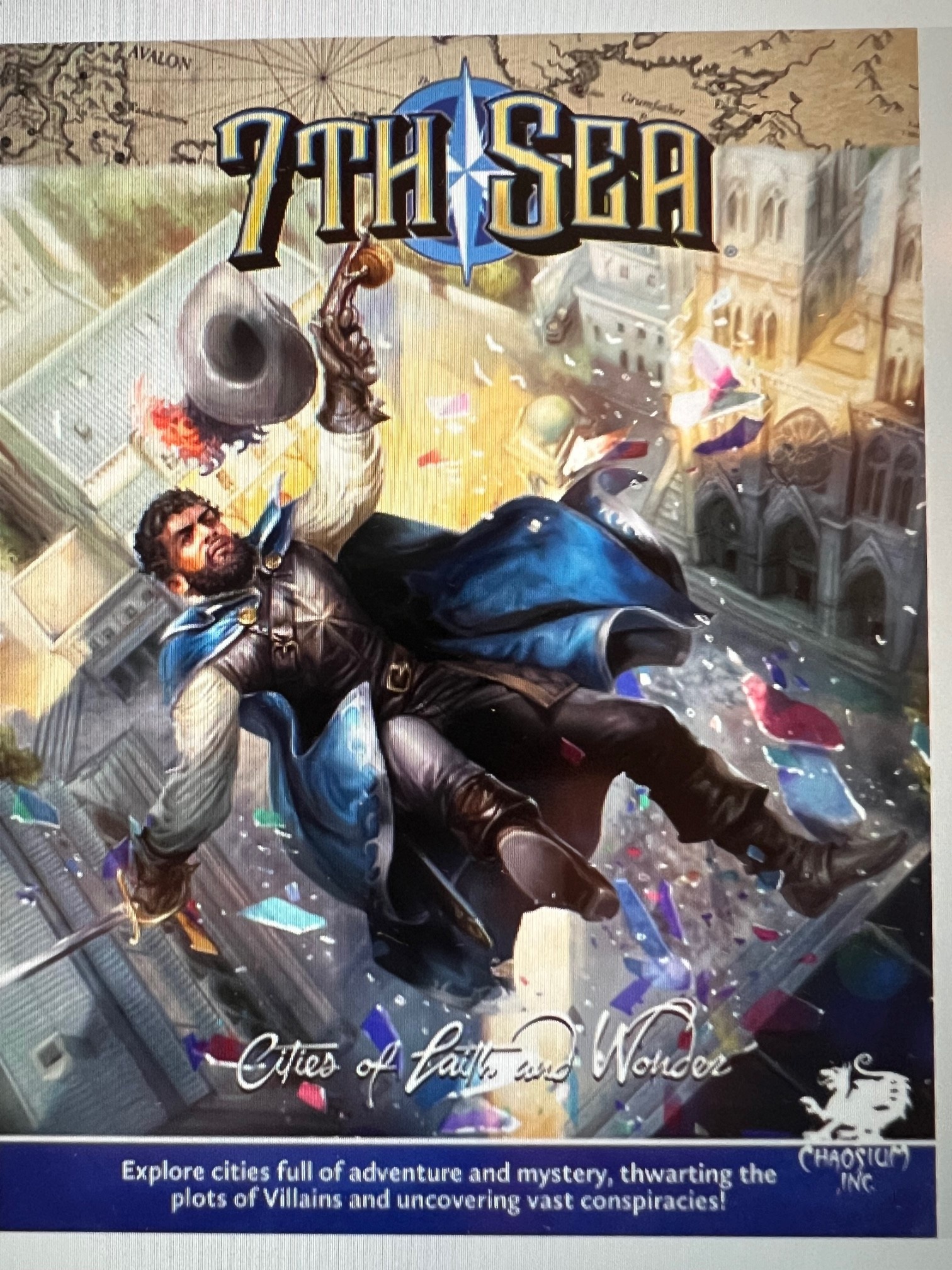 7th Sea RPG: Cities of Faith & Wonder - The Wandering Dragon Game ...