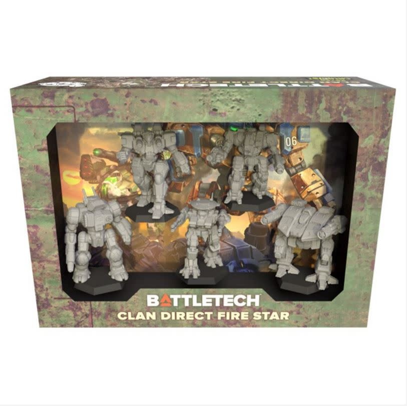 BattleTech: Mercenaries Force Pack: The Clan Direct Fire Star - The ...