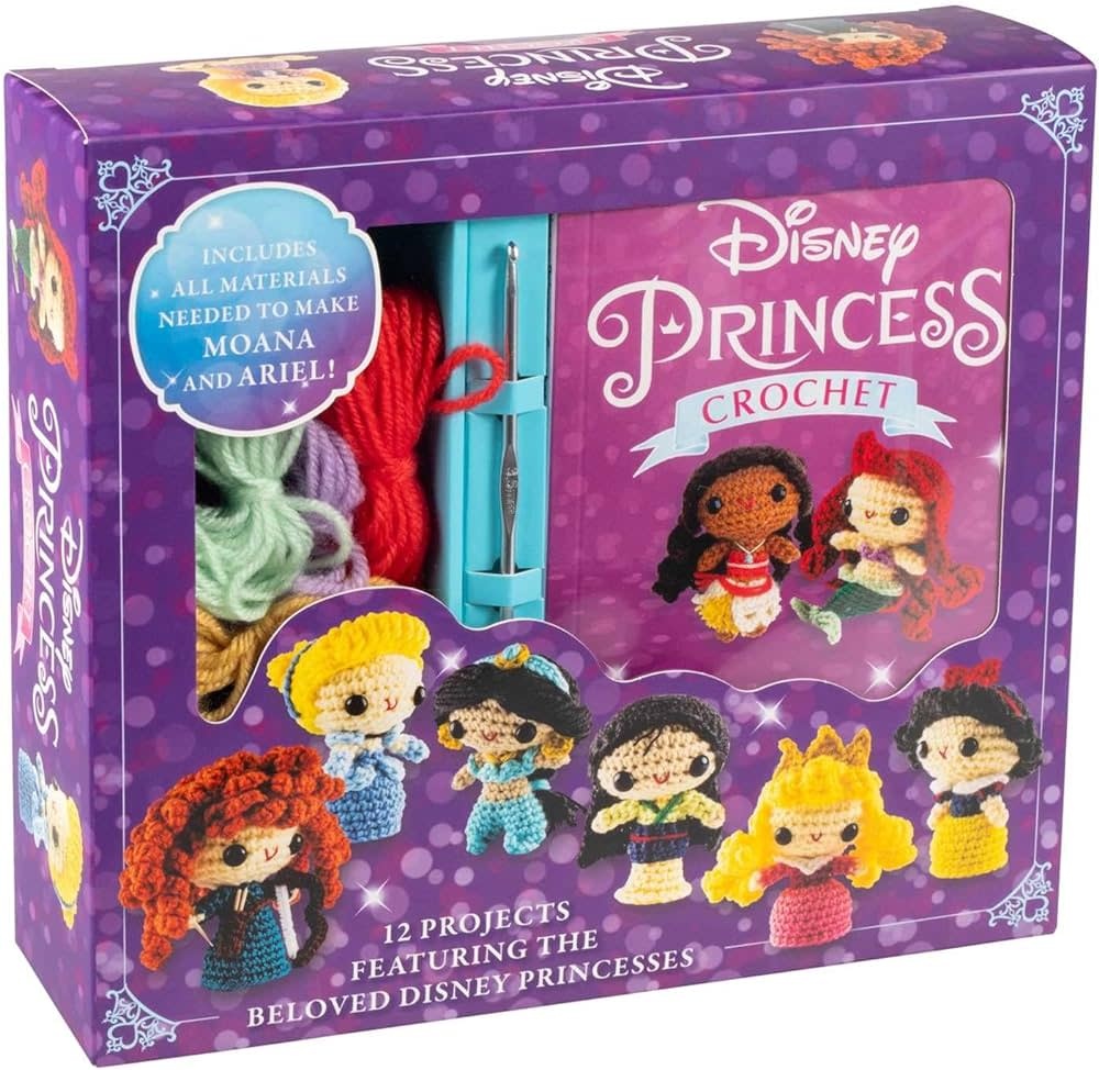 Crochet Kit Disney Princesses (Skill Level: Complex) - The Wandering ...