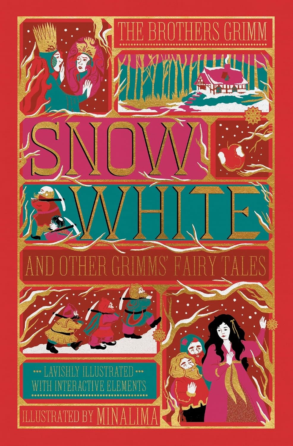 Snow White and Other Grimms' Fairy Tales (MinaLima Illustrated with ...