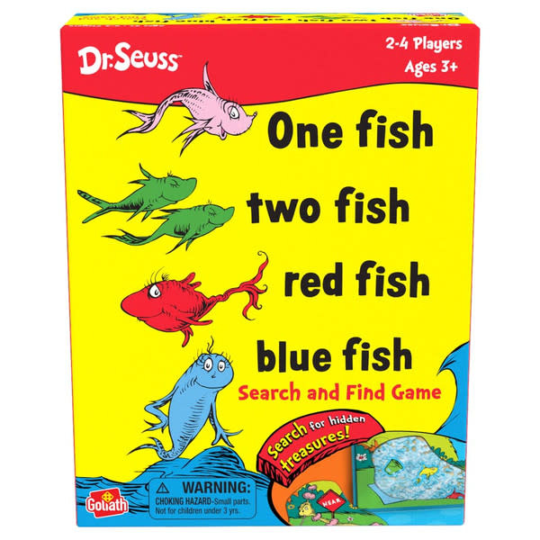 Dr. Seuss: One Fish, Two Fish, Red Fish, Blue Fish - The Wandering ...
