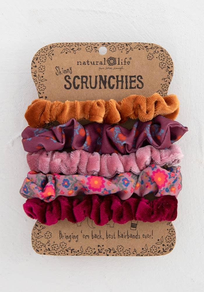 Mixed Scrunchies Set - Orange - Serendipity, LLC