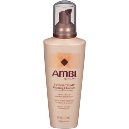 Ambi Even & Clear Foaming Cleanser 6oz - 109Beauty