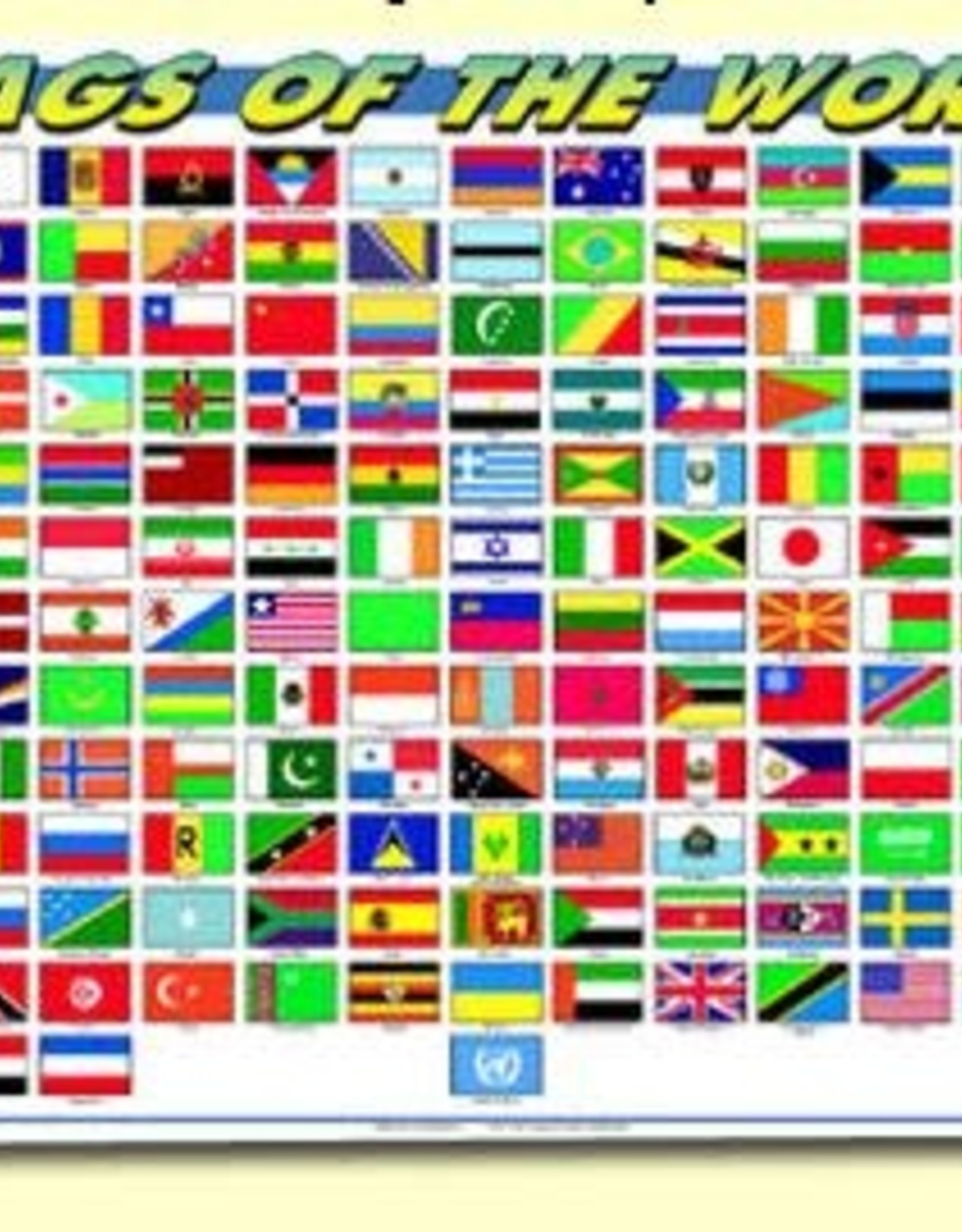 World Flags Learning Mat - Lets Play: Games & Toys
