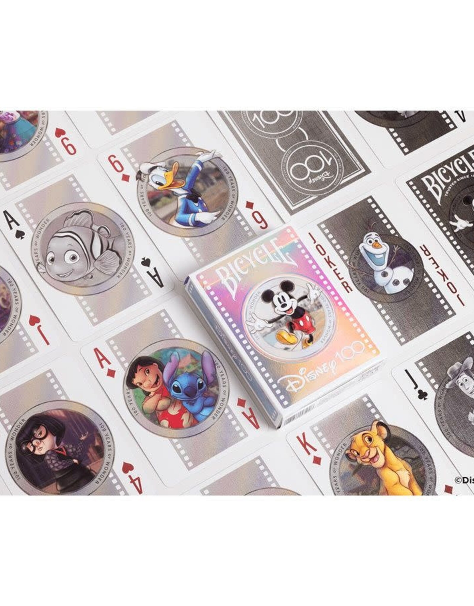 Playing Cards: Disney 100 - Lets Play: Games & Toys