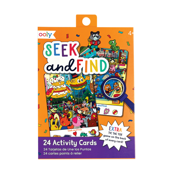Seek and find activity cards - Begbie Kids