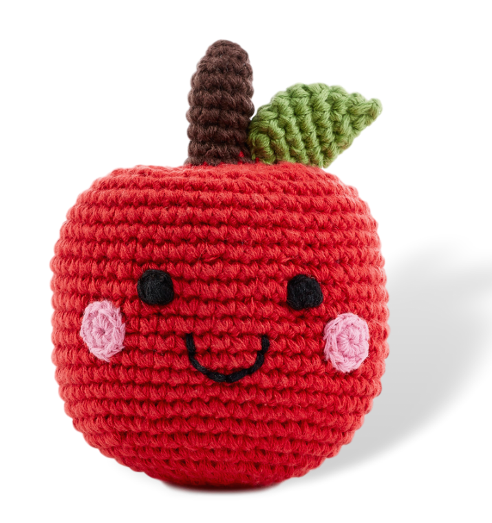 Friendly Apple Rattle, Bangladesh - Village Goods