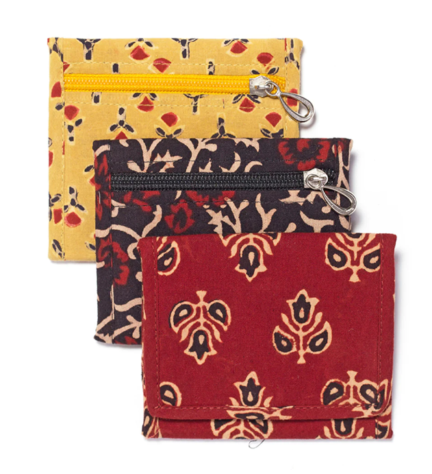 Cloth Wallet (assorted), India - Village Goods