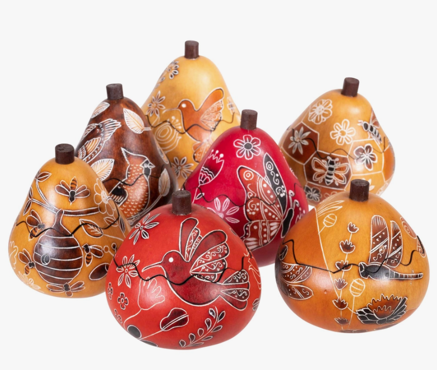 Mini Gourd Box (assorted styles), Peru - Village Goods