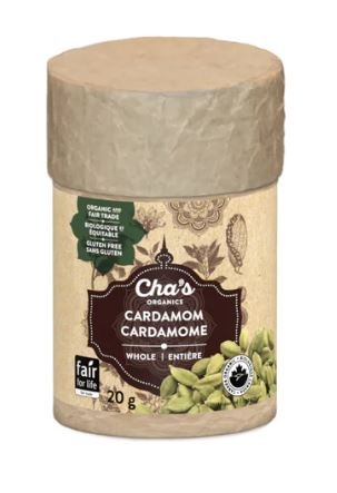 Cha's Organics Whole Cardamom (20g) - Village Goods