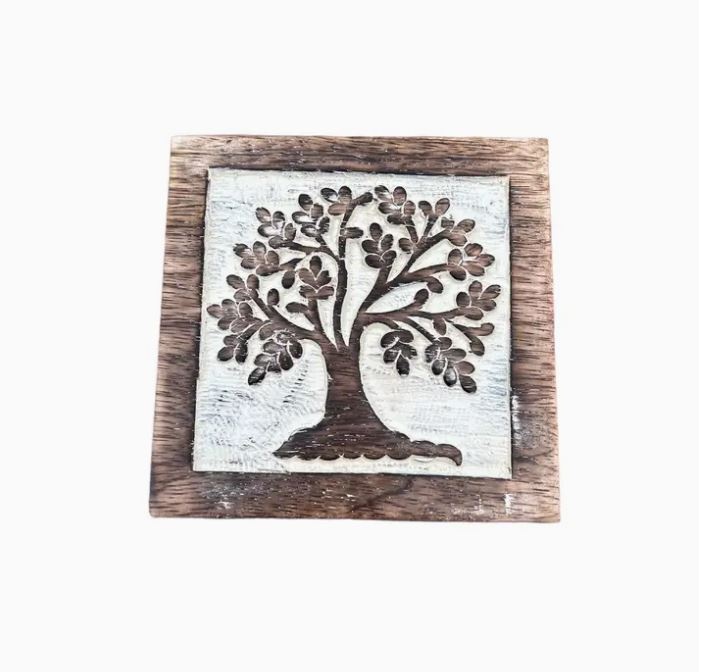 Tree of Life Treasure Box, India - Village Goods