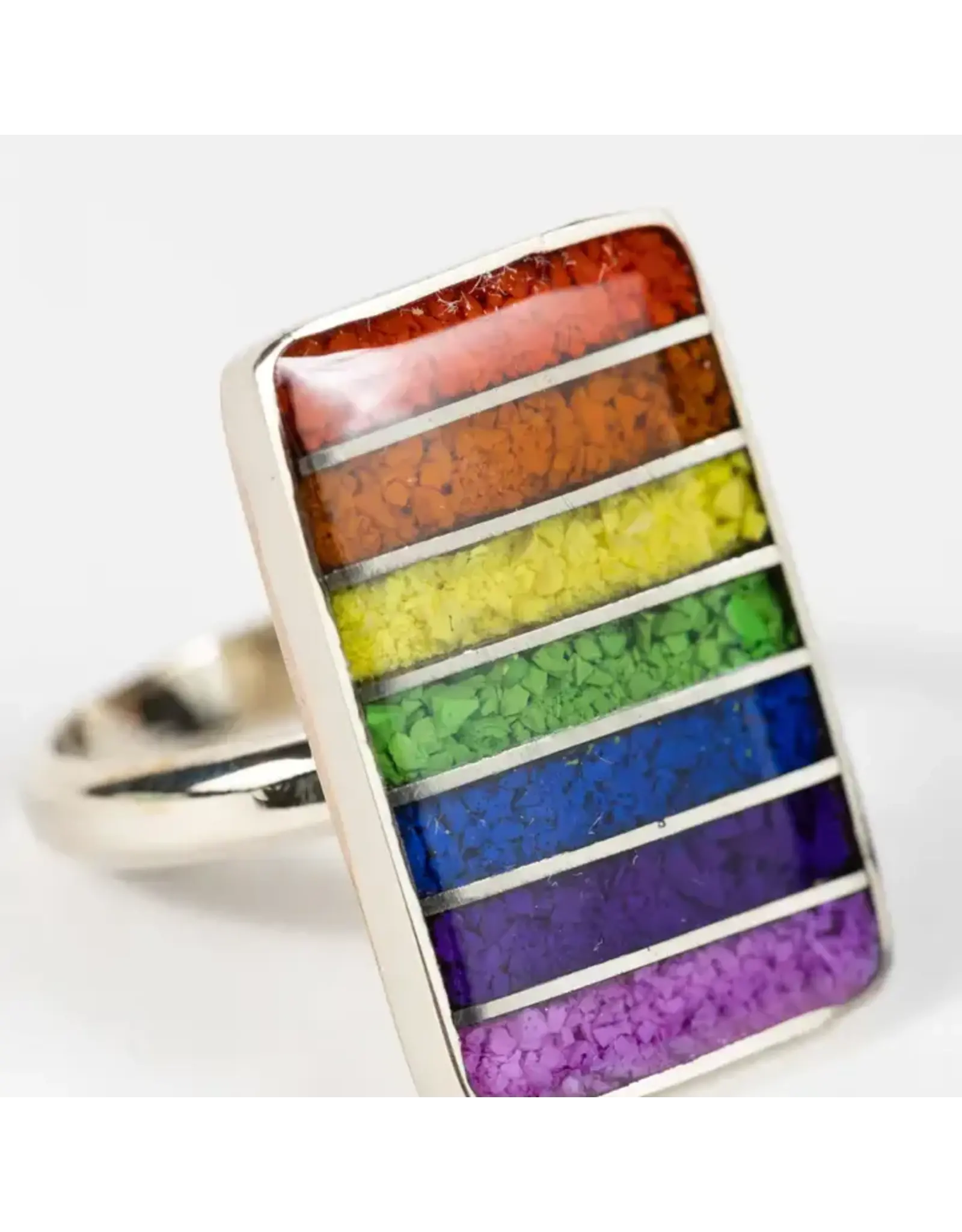 Rainbow Banner Ring - Village Goods