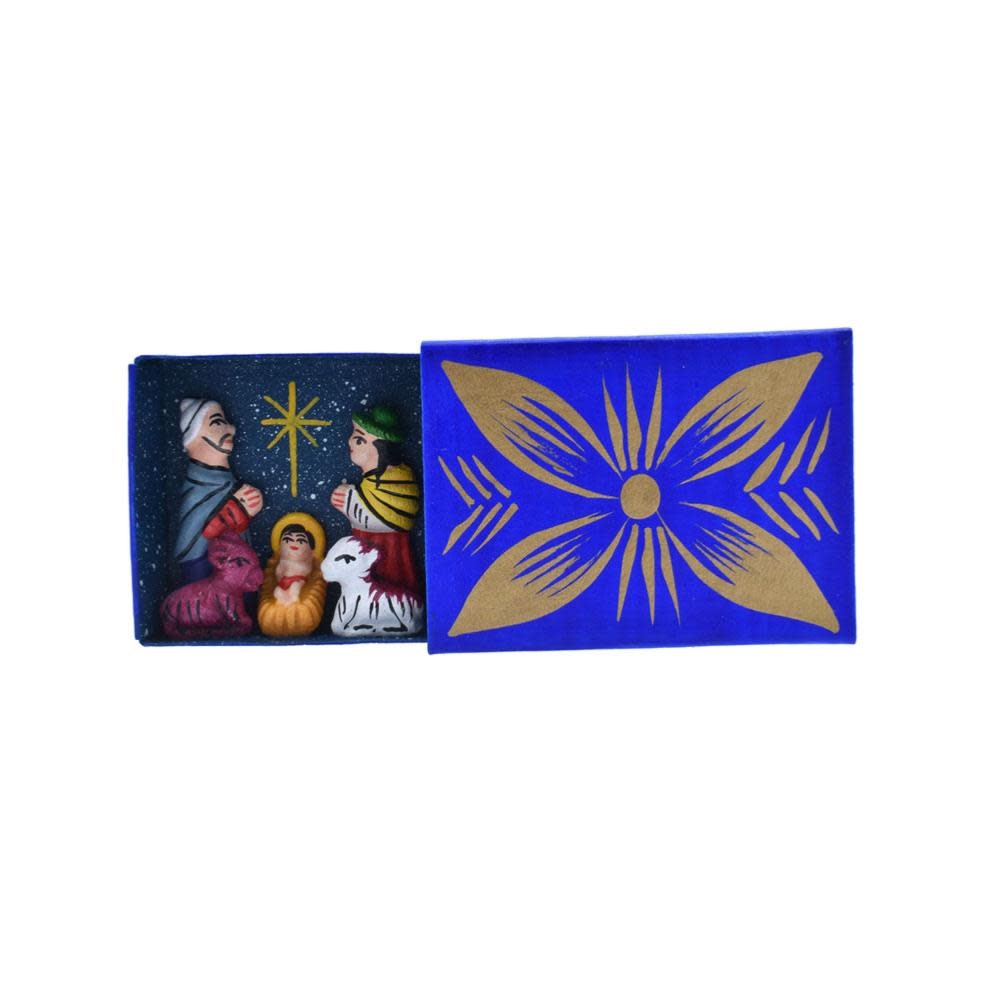 Nativity in a Matchbox - Village Goods