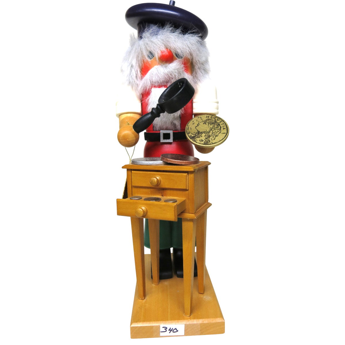 GY-340 Ulbricht Nutcracker - Coin Collector 14 inches (Pre-Owned ...