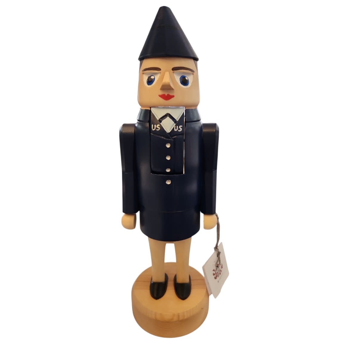 LNM17 Junghanel Nutcracker - Air Force Women 15 inches - Nutcracker Lady Gift Shop