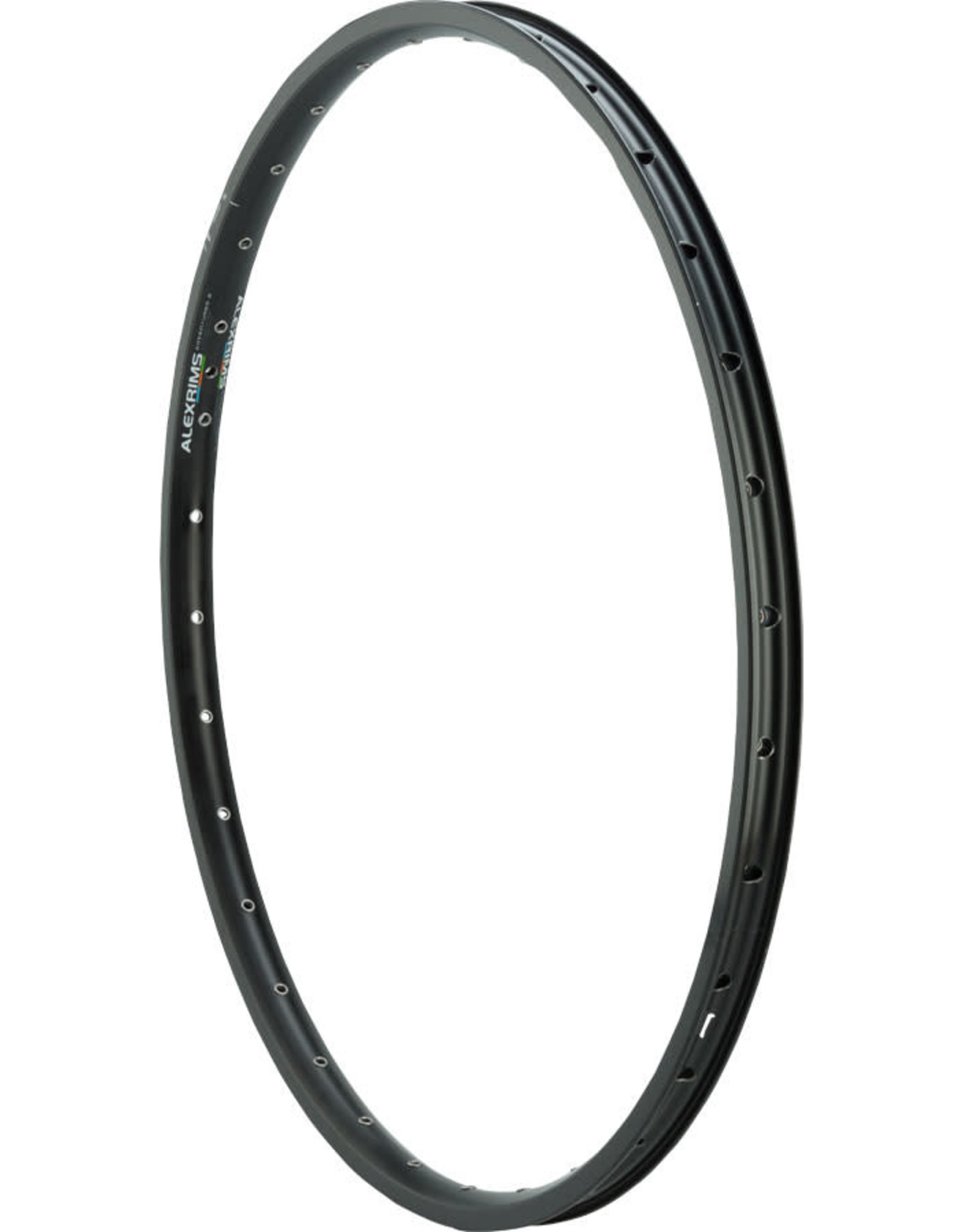 Alex Alex Adventure 2 Disc Rim 700c 32h, Black - Comrade Cycles