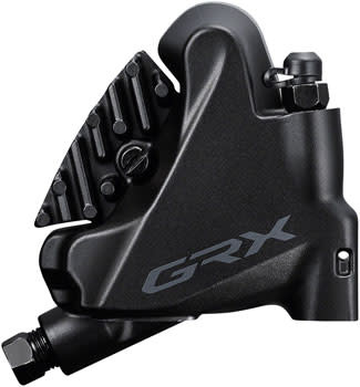 Shimano GRX BR-RX400 Flat-Mount Disc Brake Caliper, Resin Pads with ...