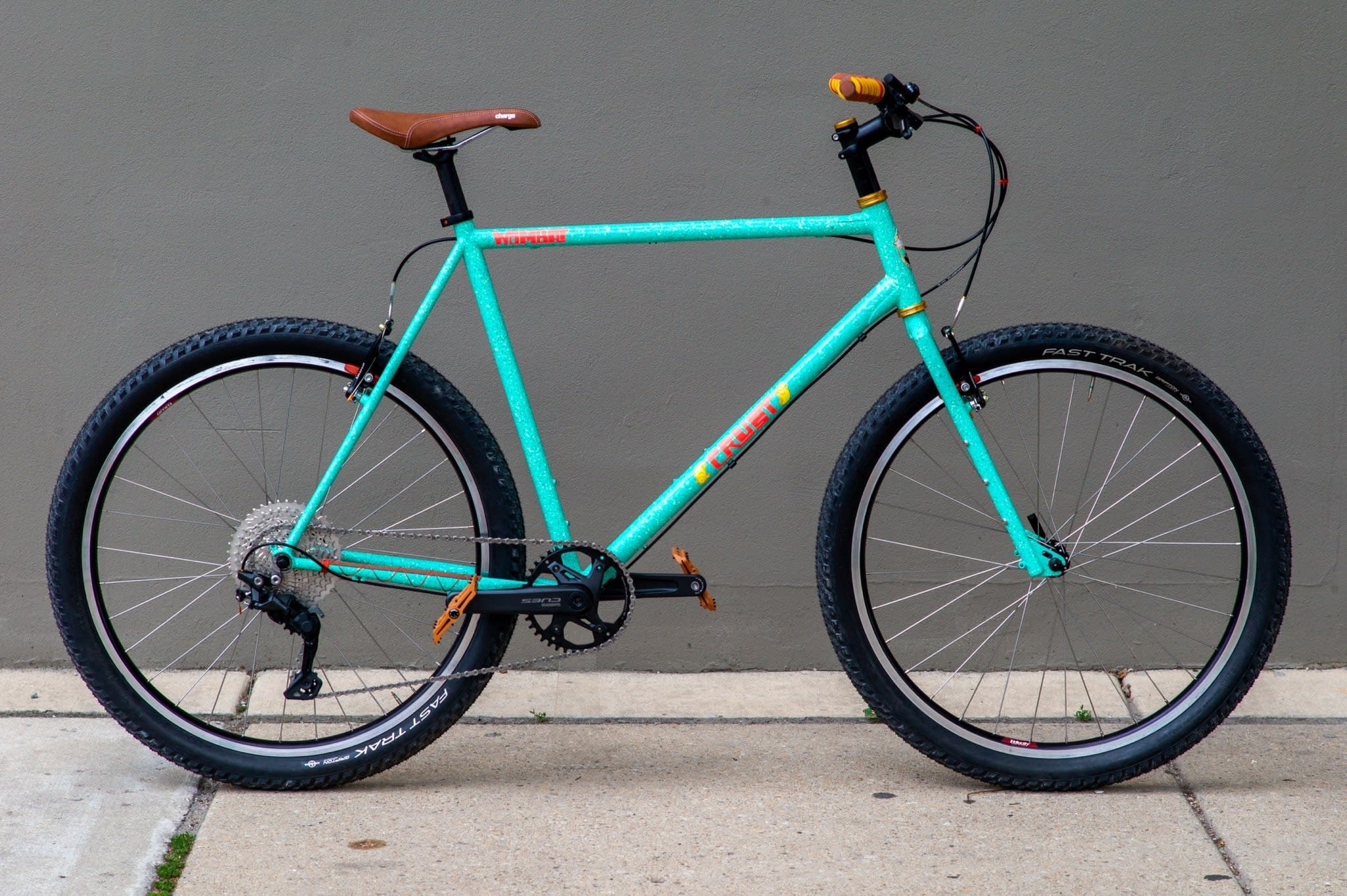 Crust Wombat Geared Shop Build - Teal and Green Speckle - XL - Comrade ...