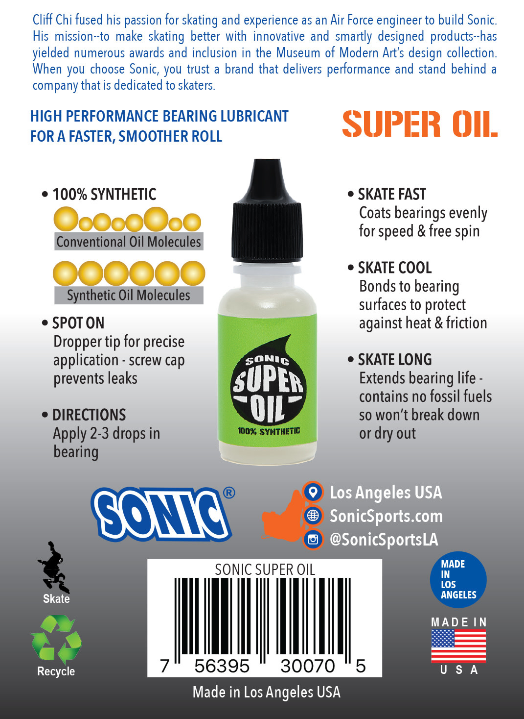 Sonic Super Oil - b-sharp ottawa inc.
