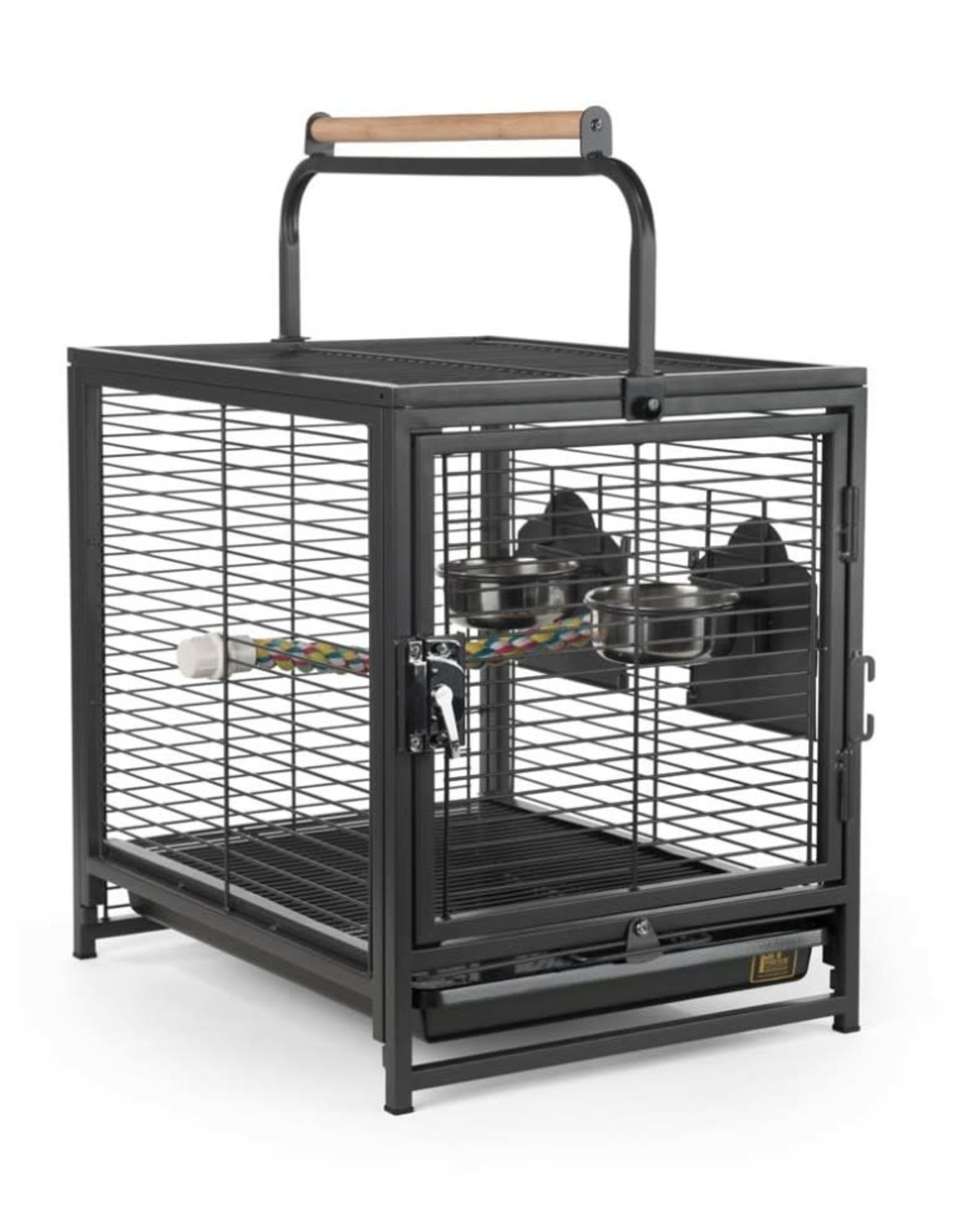 PREVUE WROUGHT IRON TRAVEL CAGE 18x14.25x14 - Rhonda's Aviary