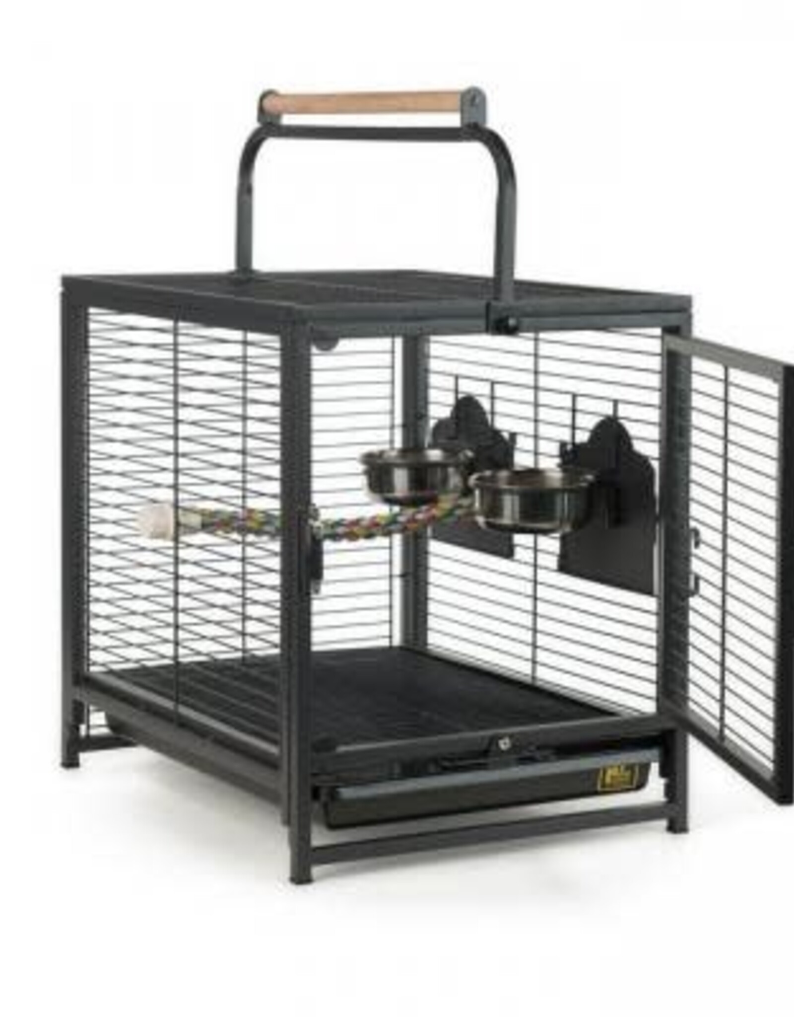 PREVUE WROUGHT IRON TRAVEL CAGE 18x14.25x14 - Rhonda's Aviary
