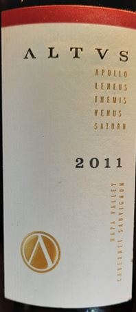 Altvs Cabernet 2011 - gourmetwines.com